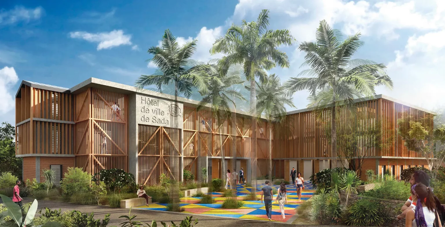 Nouvelle mairie de Sada - Demo