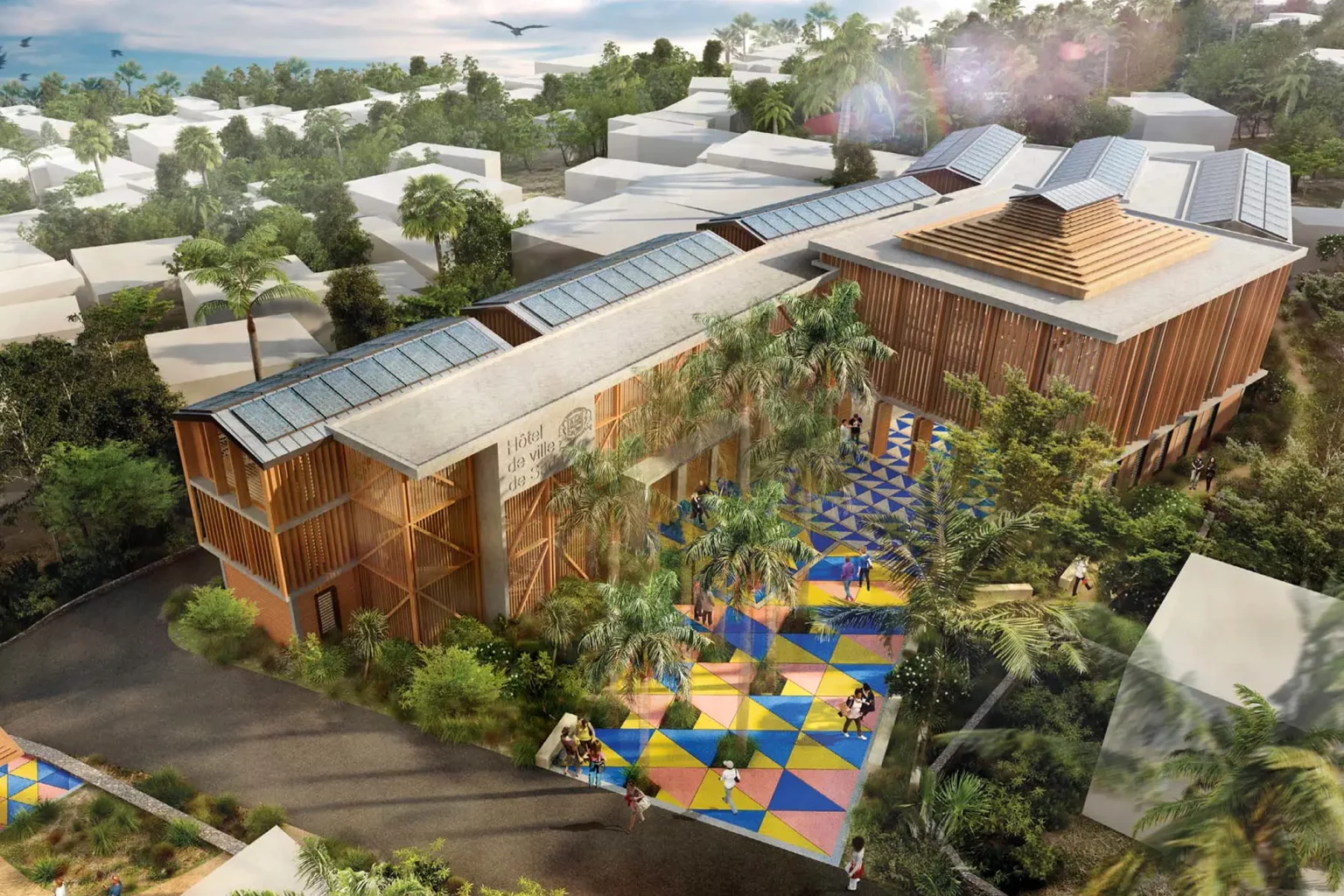 Nouvelle mairie de Sada - Demo